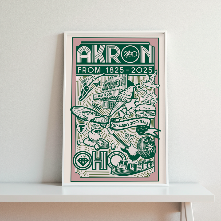 Akron 200th Anniversary Collection – monochromecanvas