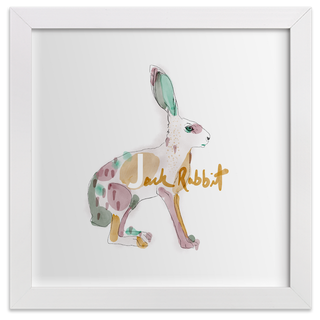 Jack Rabbit – monochromecanvas